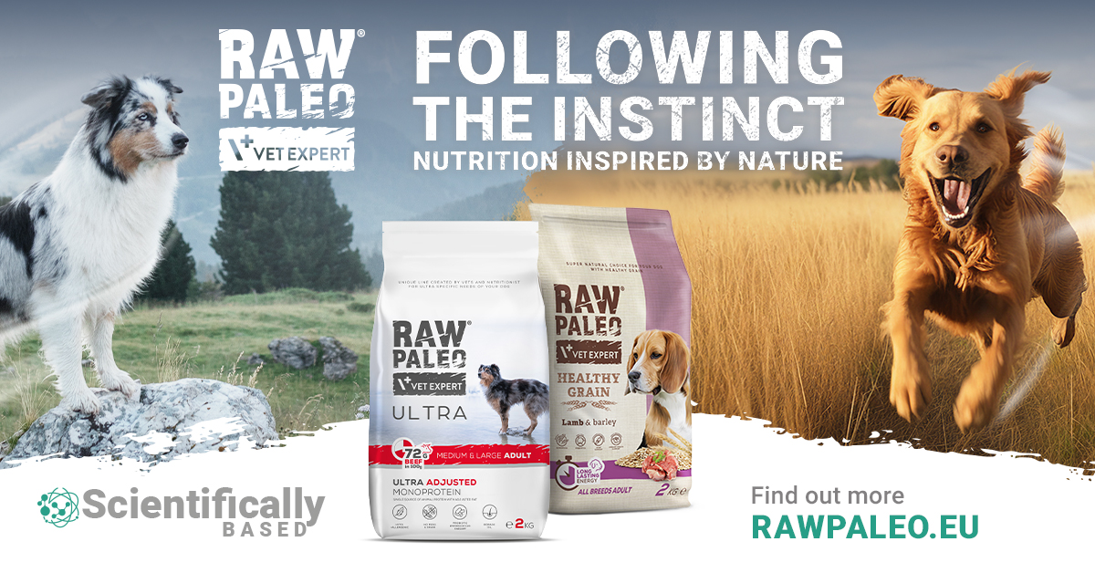 RAW PALEO - Superpremium food for dogs and cats rich in fresh meat